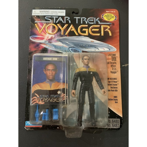 Playmates Toys | Toys | Star Trek Voyager Lieutenant Tuvok Figure ...